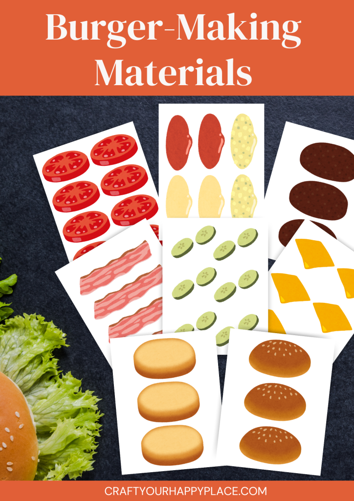 Burger Shack Dramatic Play Kit Printable – Craft Your Happy Home Shop